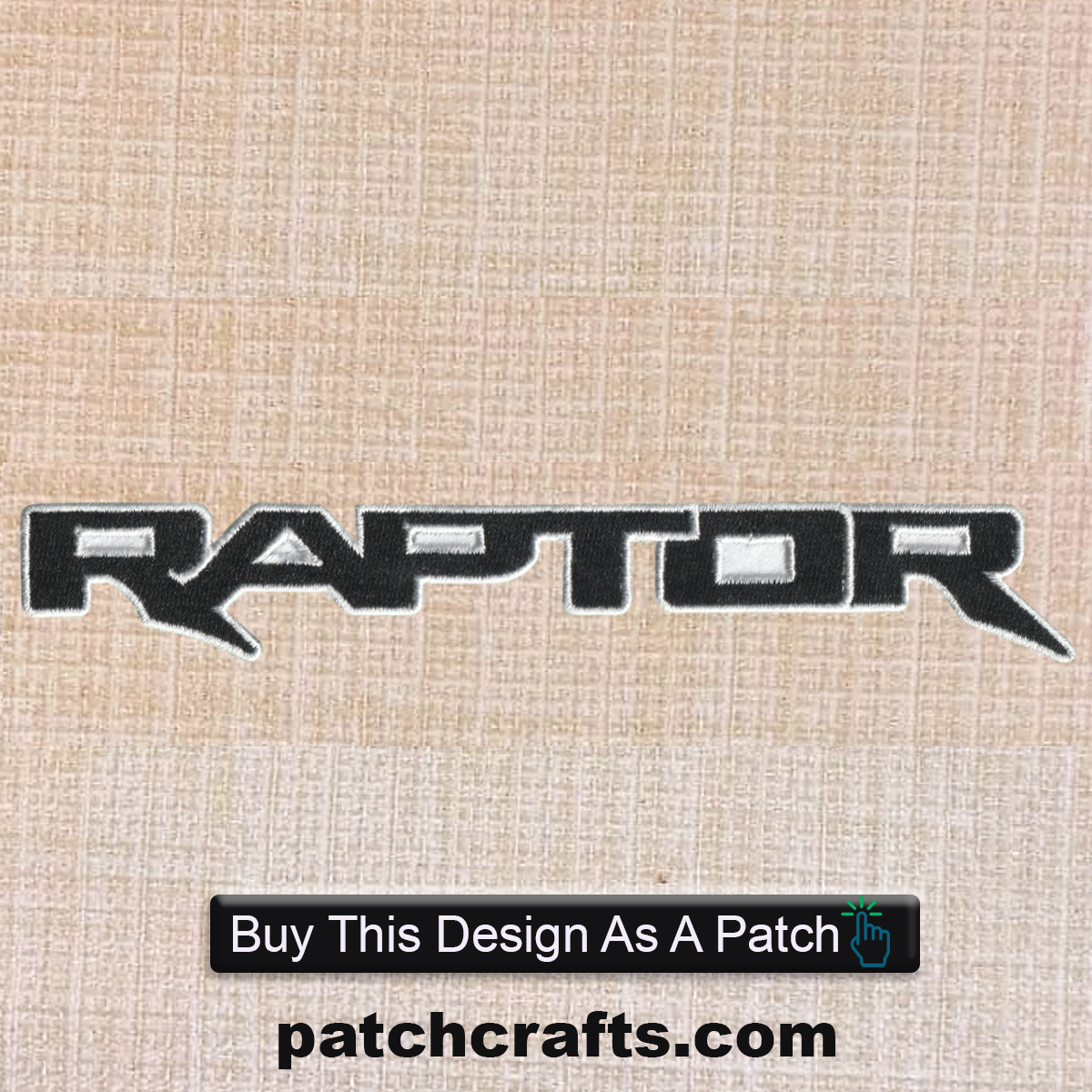 Ford Raptor Logo 2 Embroidery Design - Emblanka