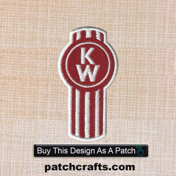 Kenworth Truck Logo Embroidery Design - Emblanka