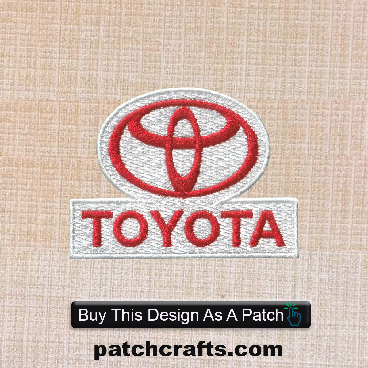 Toyota Logo Embroidery Design - Emblanka