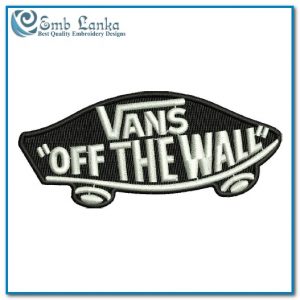 Vans Logo Embroidery Design - Emblanka