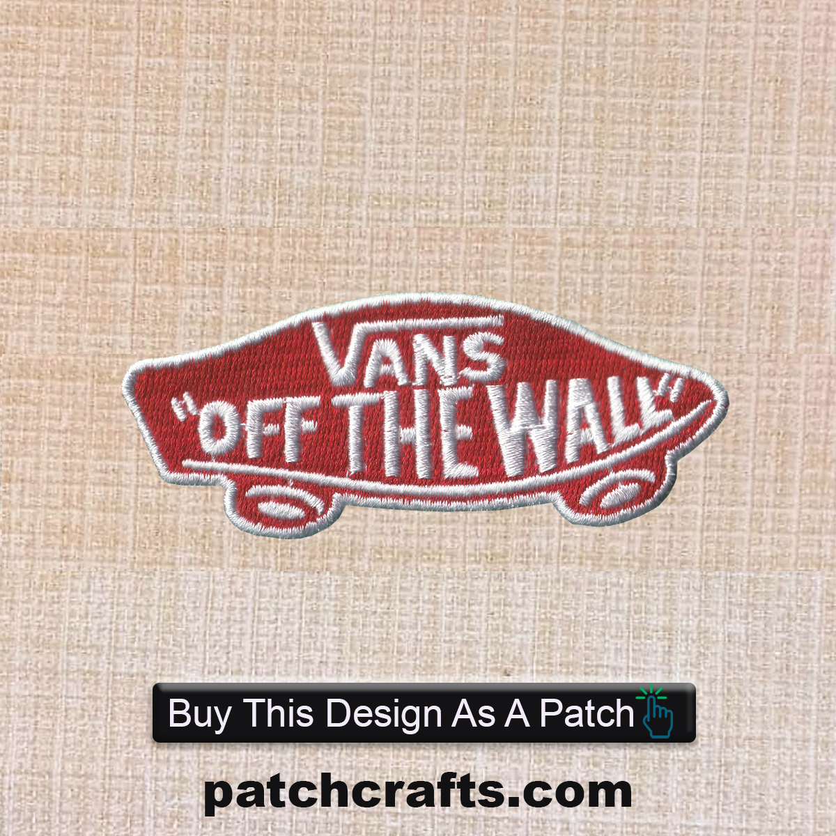 Vans Logo Embroidery Design - Emblanka