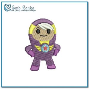 Xuli Go Jetters Cartoon Embroidery Design - Emblanka