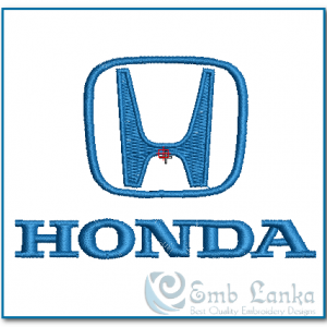 Honda Logo Embroidery Design - Emblanka