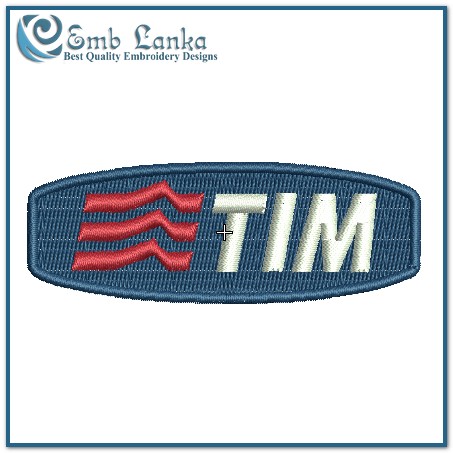TIM Logo Embroidery Design - Emblanka