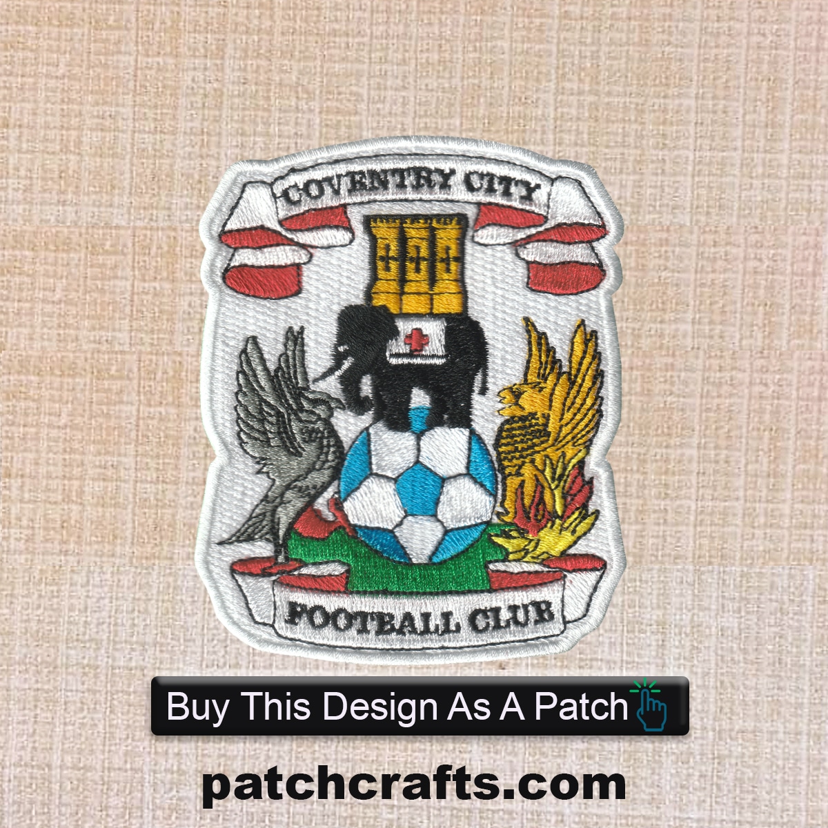 Coventry City Fc Logo Coventry City FC Crest Poster Officially