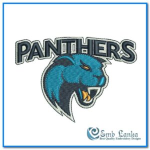 Halifax Panthers Logo Embroidery Design - Emblanka