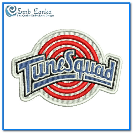 Tune Squad Logo Embroidery Design - Emblanka