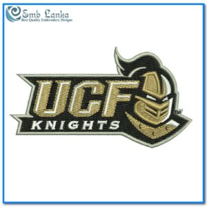 UCF Knights Football Team Logo 4 Embroidery Design - Emblanka
