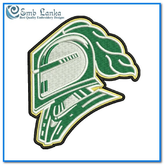 London Knights Logo Embroidery Design - Emblanka