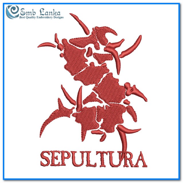 Logotipo De Sepultura Sepultura Logo Patch Sentinel Records