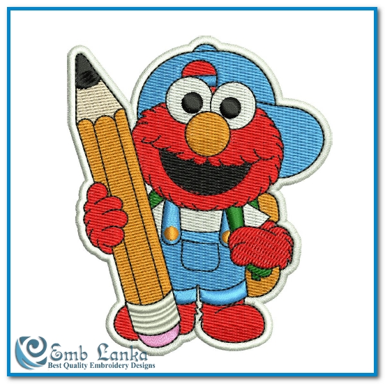 Sesame Street Embroidery Design - Emblanka