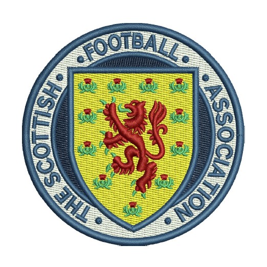 Scottish Football Association Logo Embroidery Design - Emblanka
