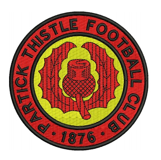 Partick Thistle Football Club Logo Embroidery Design - Emblanka