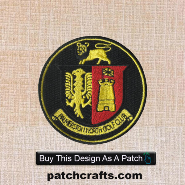 Palmerston North Golf Club Logo Embroidery Design - Emblanka