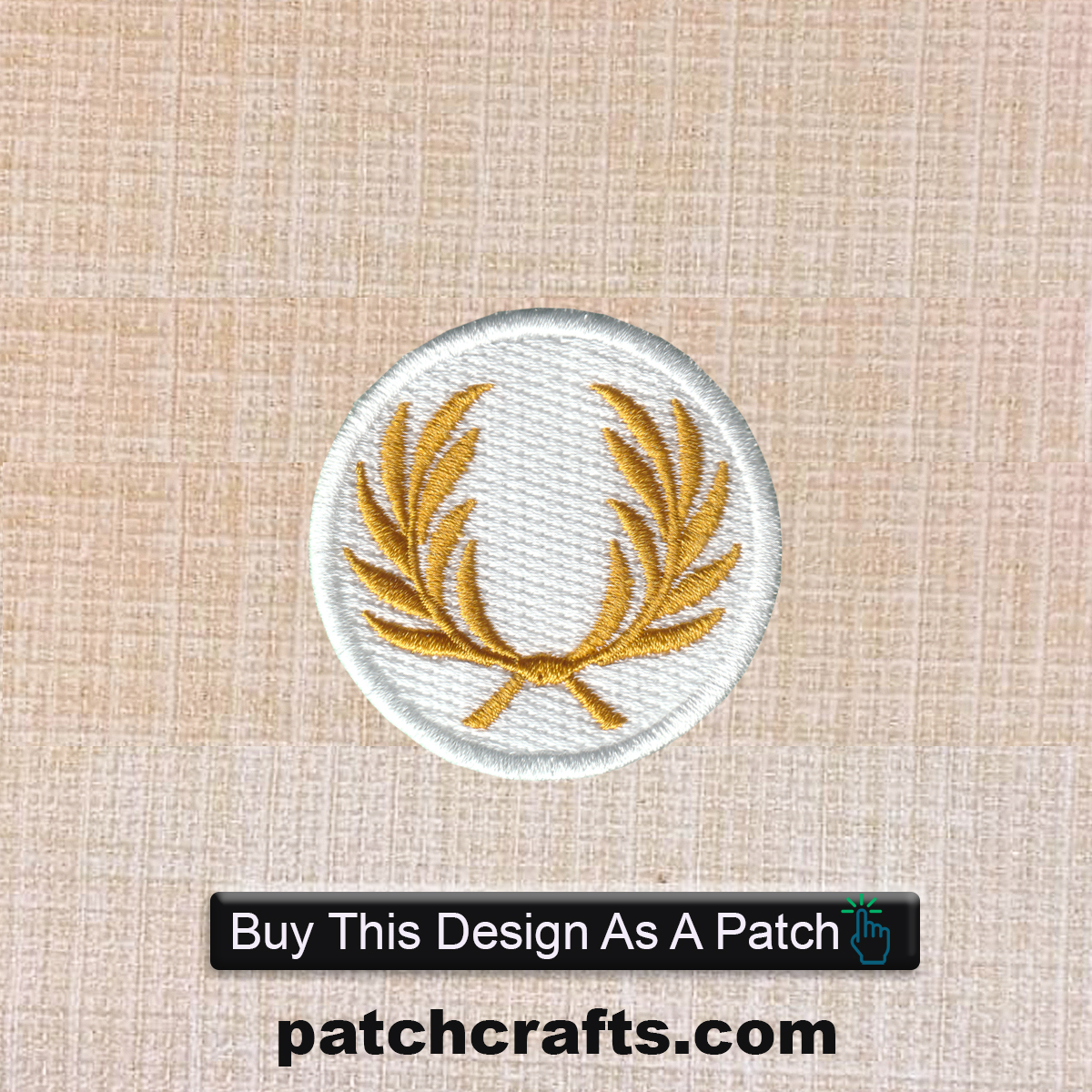 Fred Perry Logo Embroidery design - Emblanka