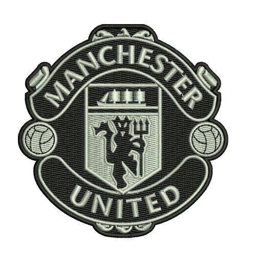 Manchester Logo Embroidery Design - Emblanka